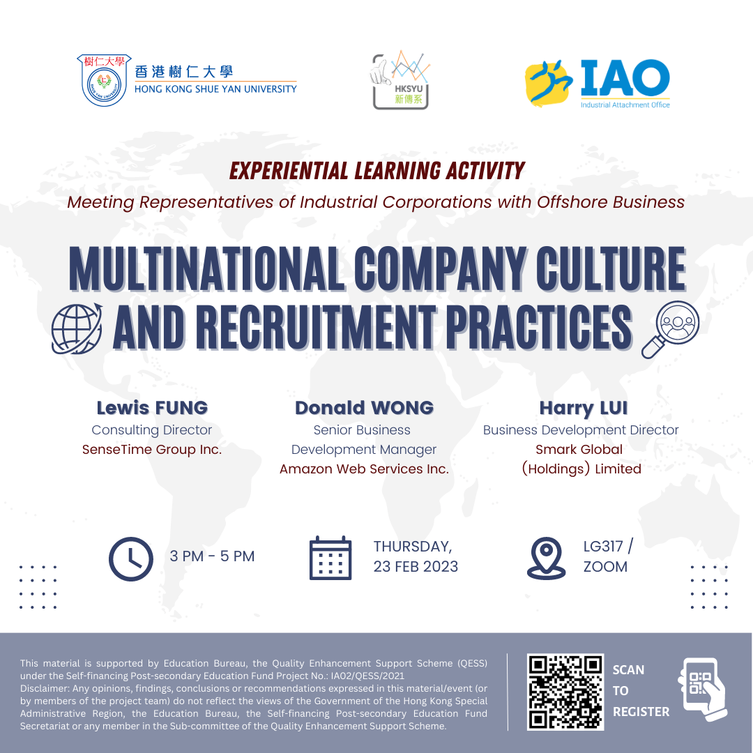 Experiential Learning Activity: Multinational Company Culture and Recruitment Practices ...